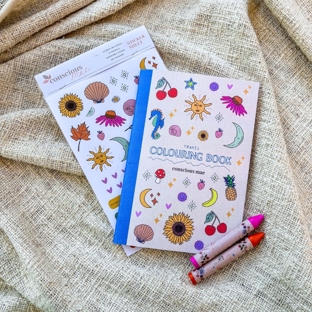 Colour and Create | Colouring Book and Sticker Set for on-the-go Fun ...